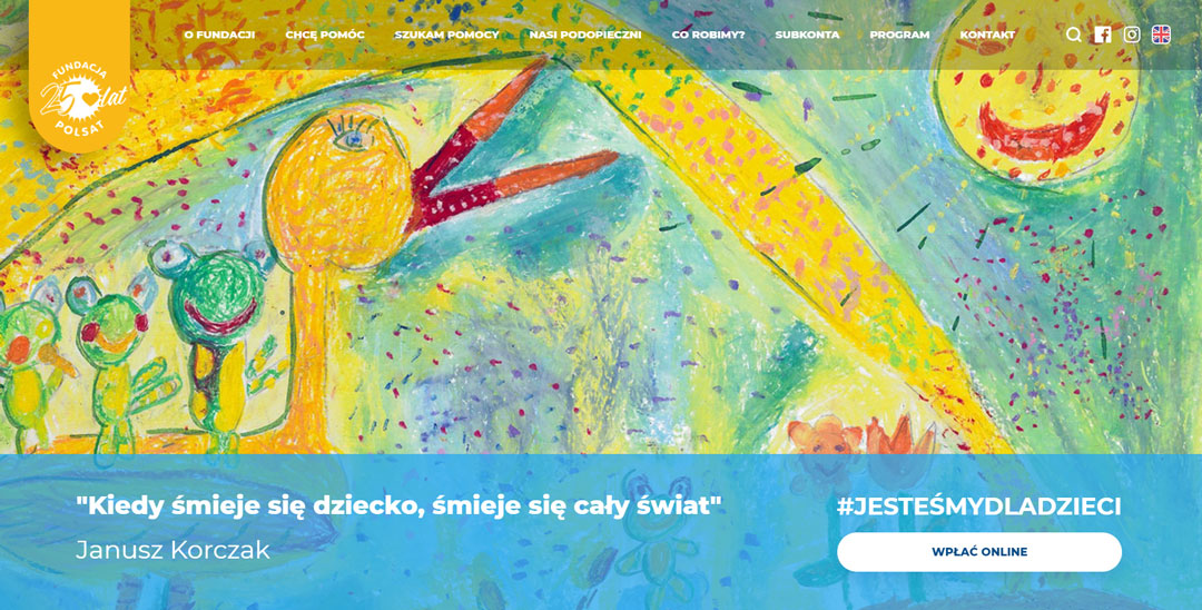 Fundacja Polsat - Strona Fundacji POLSAT - Jesteśmy dla dzieci
